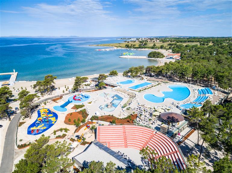 Zaton Holiday Resort (CA022) - Zadar, Dalmatia, Croatia. Caravan ...